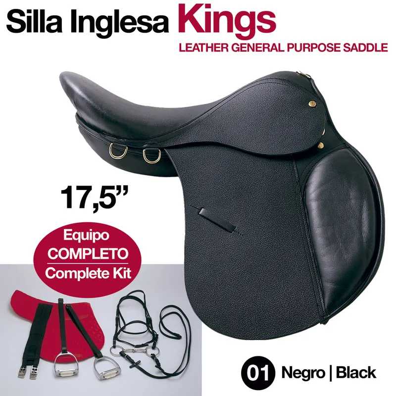 SILLA INGLESA KINGS (EQUIPO COMPLETO) - Iberian Horse Shop