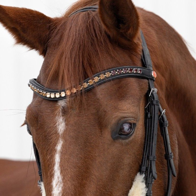 Cabezada para filete Kieffer Amy Lambskin - Iberian Horse Shop